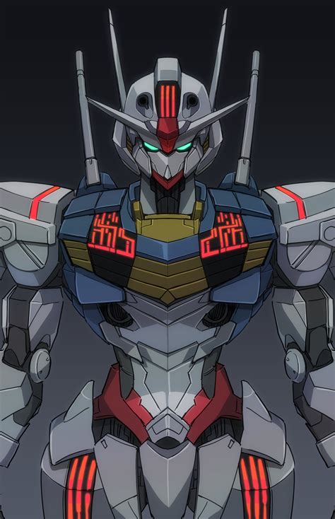 Gundam Aerial Gundam And 1 More Drawn By Lourie Danbooru
