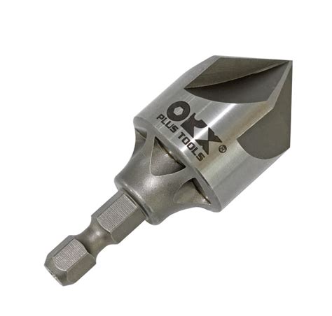 External Deburring Chamfer Tool Drill Bit 3 19mm Hss Blades Orx Plus