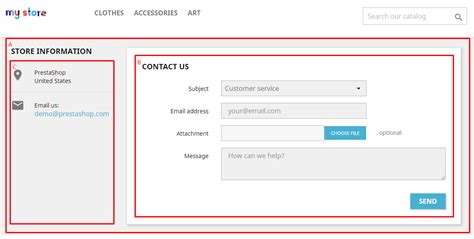 How To Edit The Contact Page In Prestashop General Topics PrestaShop Forums