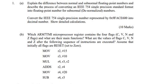 Solved A Explain The Difference Between Normal And
