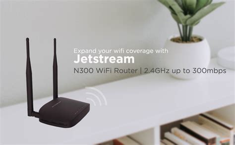 Jetstream N300 Wifi Router 2 4ghz 802 11a B G N Electronics