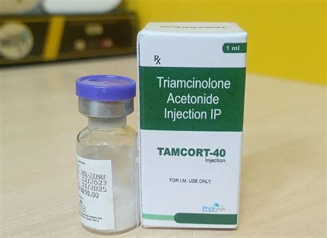 Triamcinolone Acetate 40 Mg 1ml Injection At Rs 150 Piece In Panchkula Id 2853092616755