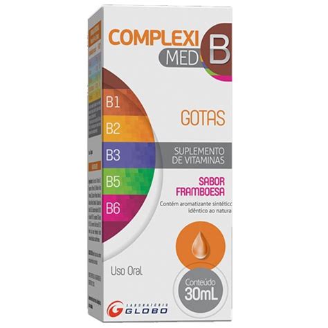 Encontre O Menor Preço De Compleximed B Complexo B Gotas Framboesa 30ml No Qualfarma