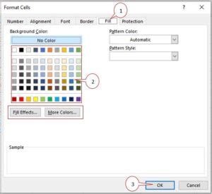 How To Use Excel Fill Color Shortcut A Quick And Easy Guide