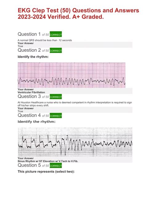 College Composition Clep Exam Questions And Answers 2023 2024 Clep College Algebra Exam