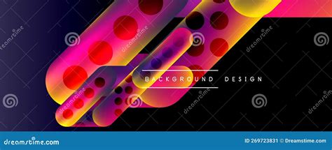 Vector Geometric Abstract Background Template Design Stock Vector Illustration Of Geometry