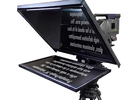 ¿qué Es Un Teleprompter La Definición Del Autocue Treintaycinco Mm