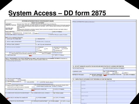 Dd Form 2875 Fillable 2025