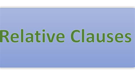 Defining and Non defining Relative Clauses Презентація Англійська мова