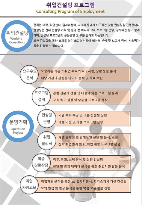 취업 컨설팅 프로그램