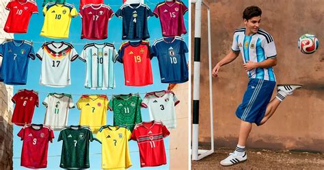 Argentina España Y Muchas Más Adidas Presentó Las Camisetas Oficiales