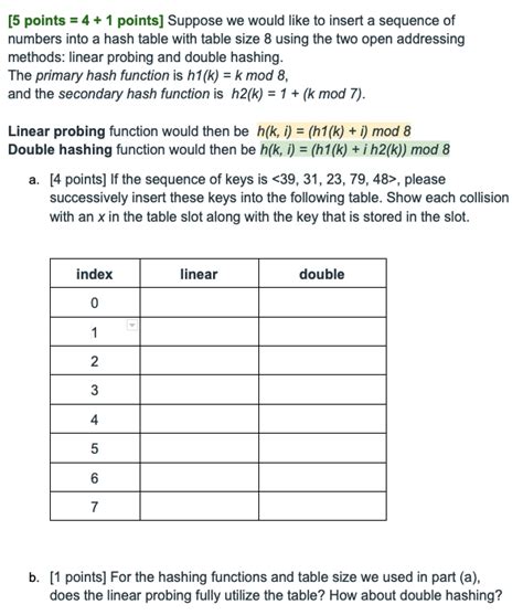 Solved 5 Points 4 1 Points Suppose We Would Like To Chegg Com