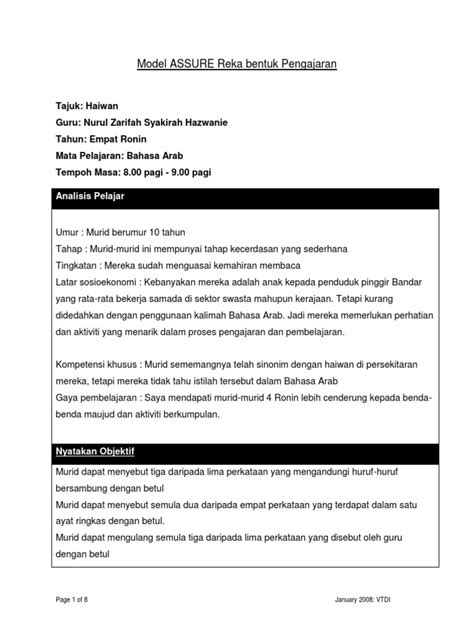 Contoh Rp Assure Pdf