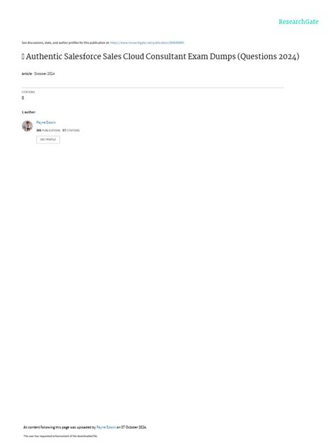 Sales Cloud Consultant Exam Dumps Pdf Cloud Computing Professional Certification