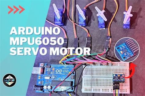 Arduino MPU Sensor Contol Servo Motor