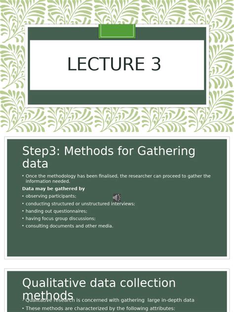 Chapter 2 Research Methods Lecture 3 Part 1 Pdf