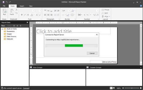Install And Use Sql Server Report Builder Petri It Knowledgebase