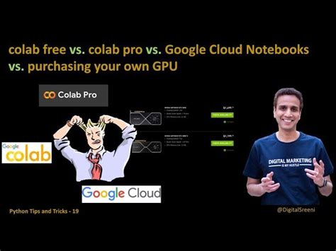 Free Video Colab Vs Colab Pro Vs Purchasing Your Own System From