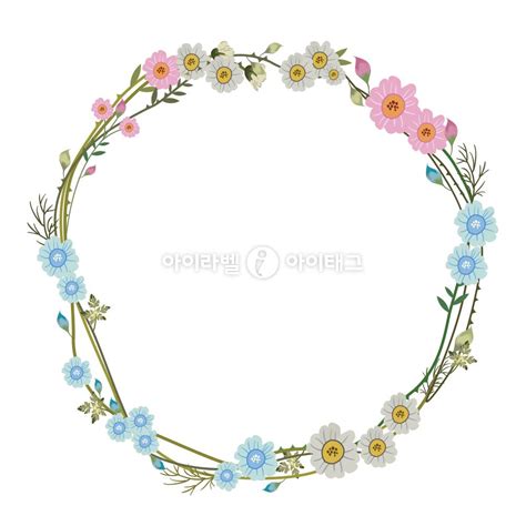 디자인된 A4 라벨지 출력용 라벨스티커 규격코드 520 디자인코드 Da037 Φ45 Mm 원형 출력용 스티커 라벨 전문 아이라벨