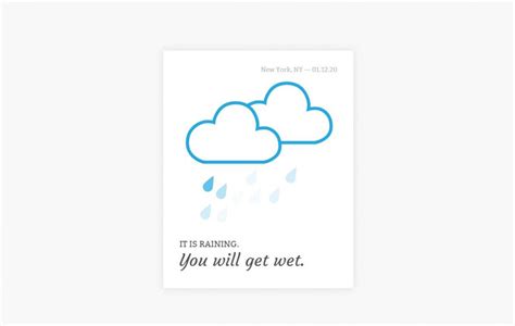 Javascript Weather Widget Design Examples Onaircode