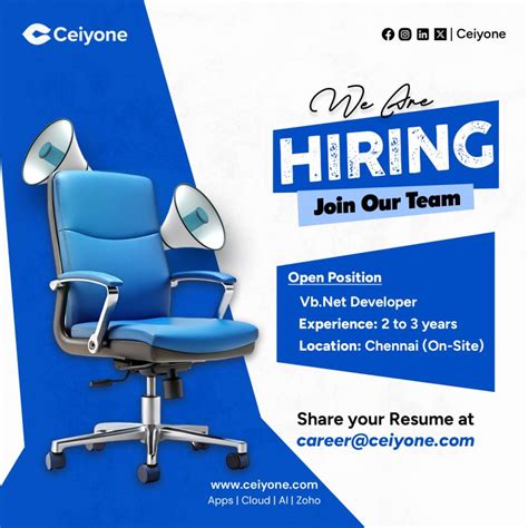 hiring dotnetdeveloper vbnet csharp softwaredeveloper jobopening