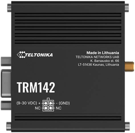 Teltonika Trm142 Industrial 4g Modem Discomp