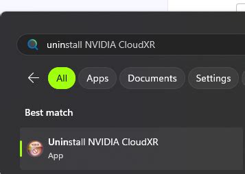 How To Uninstall CloudXR Server In Windows By AndreusNvidius CloudXR VR And AR