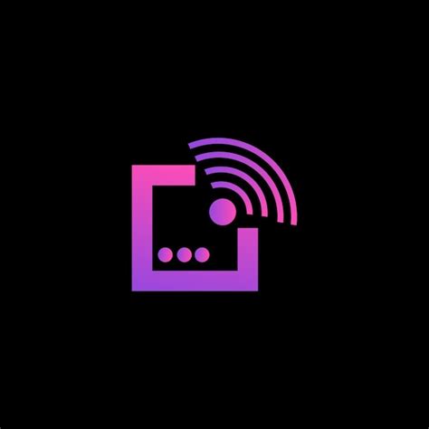 와이파이 로고 프리미엄 벡터