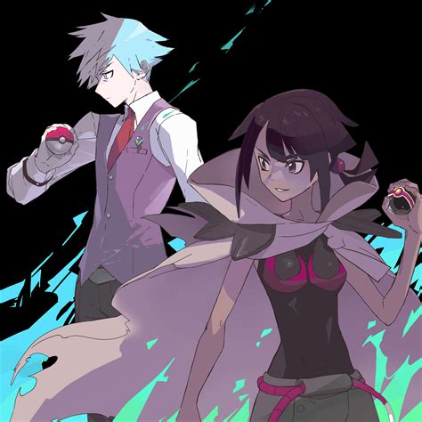 Steven Stone And Zinnia Pokemon And More Drawn By Hiro User Negm Danbooru