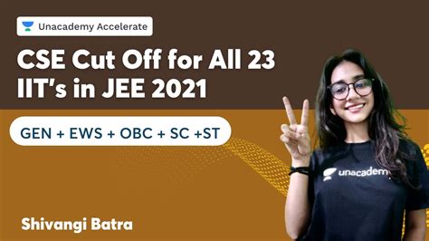 CSE Cut Off For All 23 IITs In JEE 2021 All Categories Minimum Marks For CS In Top 10 IITs