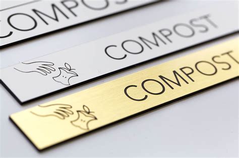 Compost Sign Compost Recycling Sign