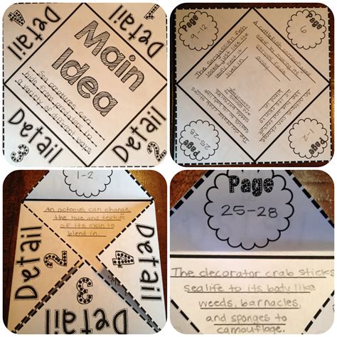 Crystals Classroom Reading Foldables