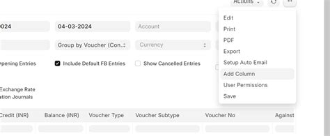 display the party name in general ledger customize erpnext frappe forum
