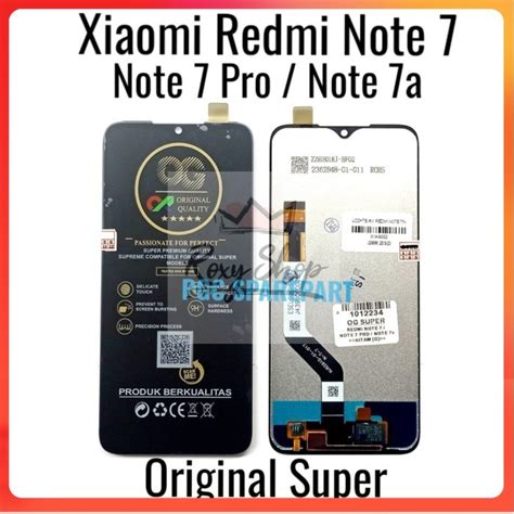 Jual Original Super Og Lcd Touchscreen Redmi Note Note Pro Note S Shopee Indonesia