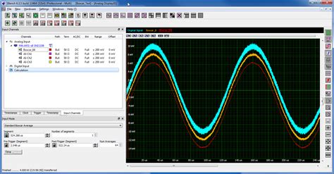 Boxcar Average Function Spectrum Instrumentation