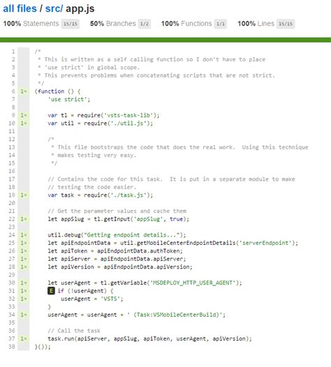 vsts build tasks mobile center build des