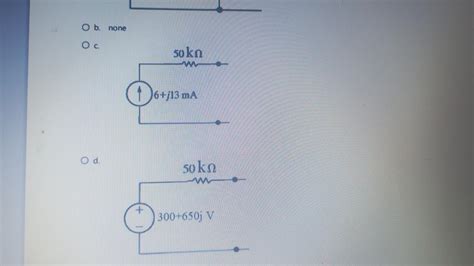 Solved The Source Transformation Of The Following Circuit Chegg