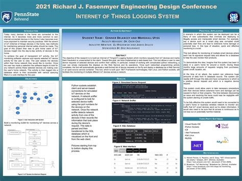 Internet Of Things Logging System Behrend Senior Design Program