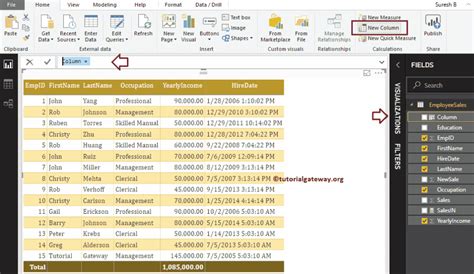 Power Bi Dax Date Functions