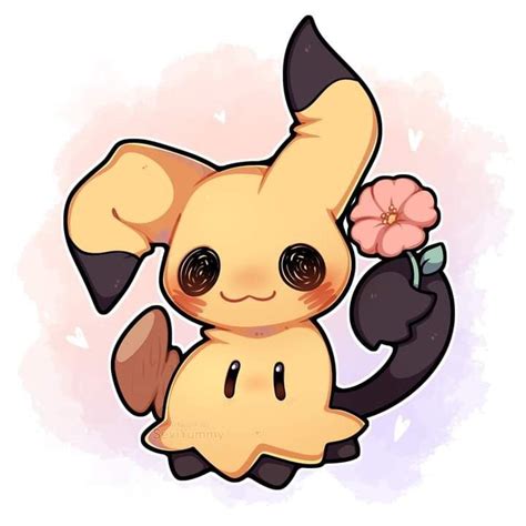 Ghost Type Pokemon Pokemon Sketch Pokemon Fusion Art Mimikyu Pokemon