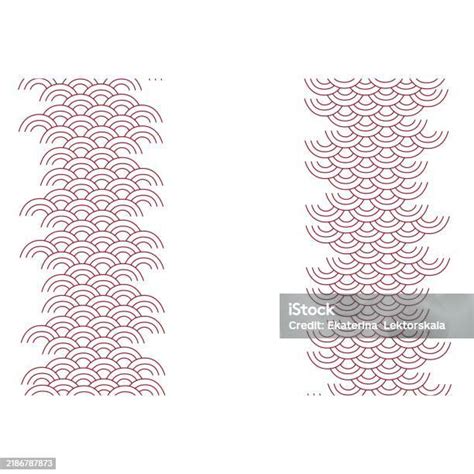 중국 파 패턴과 빈 공간을 가진 이음새가 없는 수직 테두리 패턴 간단한 기하학적 투명 배경입니다 벡터 그래픽 일러스트 레이 션 0명에 대한 스톡 벡터 아트 및 기타 이미지