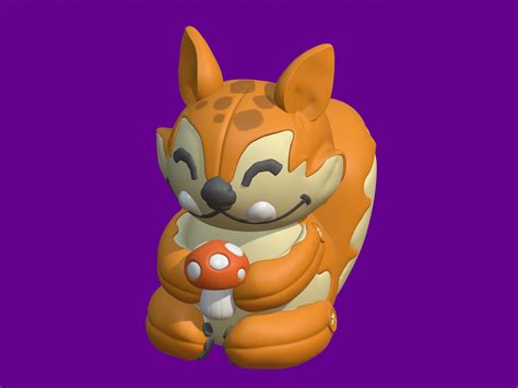 🦊 Chapaa Palia Plushie・ Stl File For ・cults