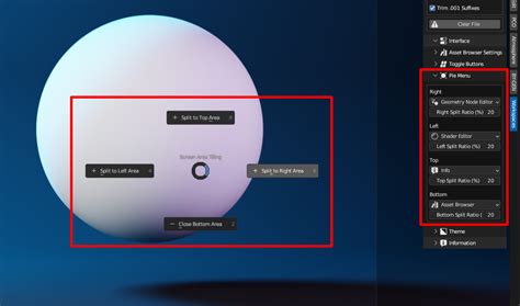 Modular Workspaces For Blender