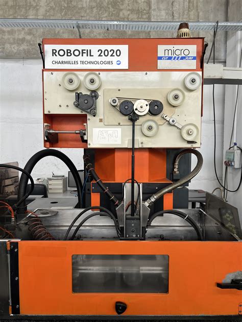 Used Charmilles Robofil 2020 Wire Cutting Edm Machine Used Machines