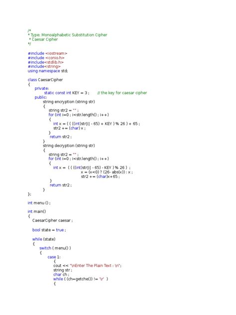 Cipher Programs Pdf Cipher Cryptography