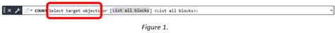 Autocad Count 13 Using The “count” Command With Selected “target
