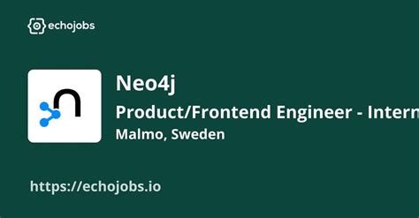 Neo4j Is Hiring Productfrontend Engineer Internal Tooling Malmo Sweden Javascript Ruby