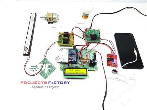 Dtmf Based Industrial Load Control Electrical And Electronics Projects Academic Projects