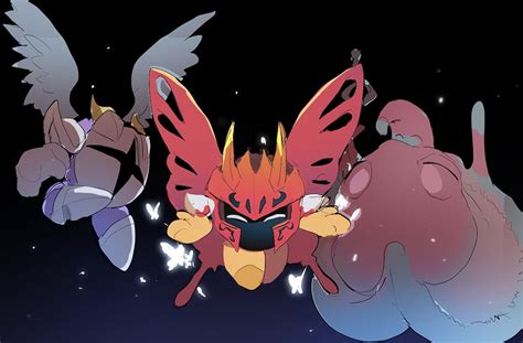 Galacta Knight Morpho Knight Fecto Forgo And Fecto Forgo Kirby And More Drawn By Nt