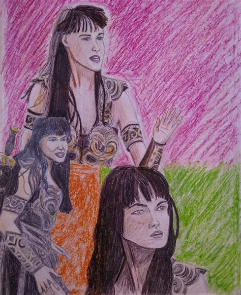 Pin By Kate Tung On Xena Fan Art Fan Art Anime Art